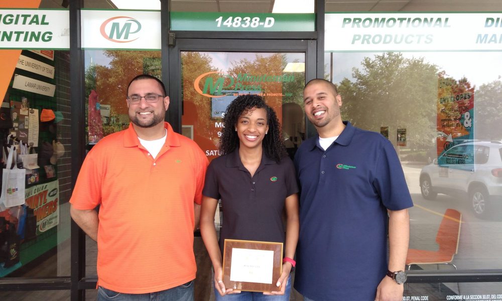 Meet Navi Birring, Melissa and Kedar Dave of Minuteman Press Houston ...