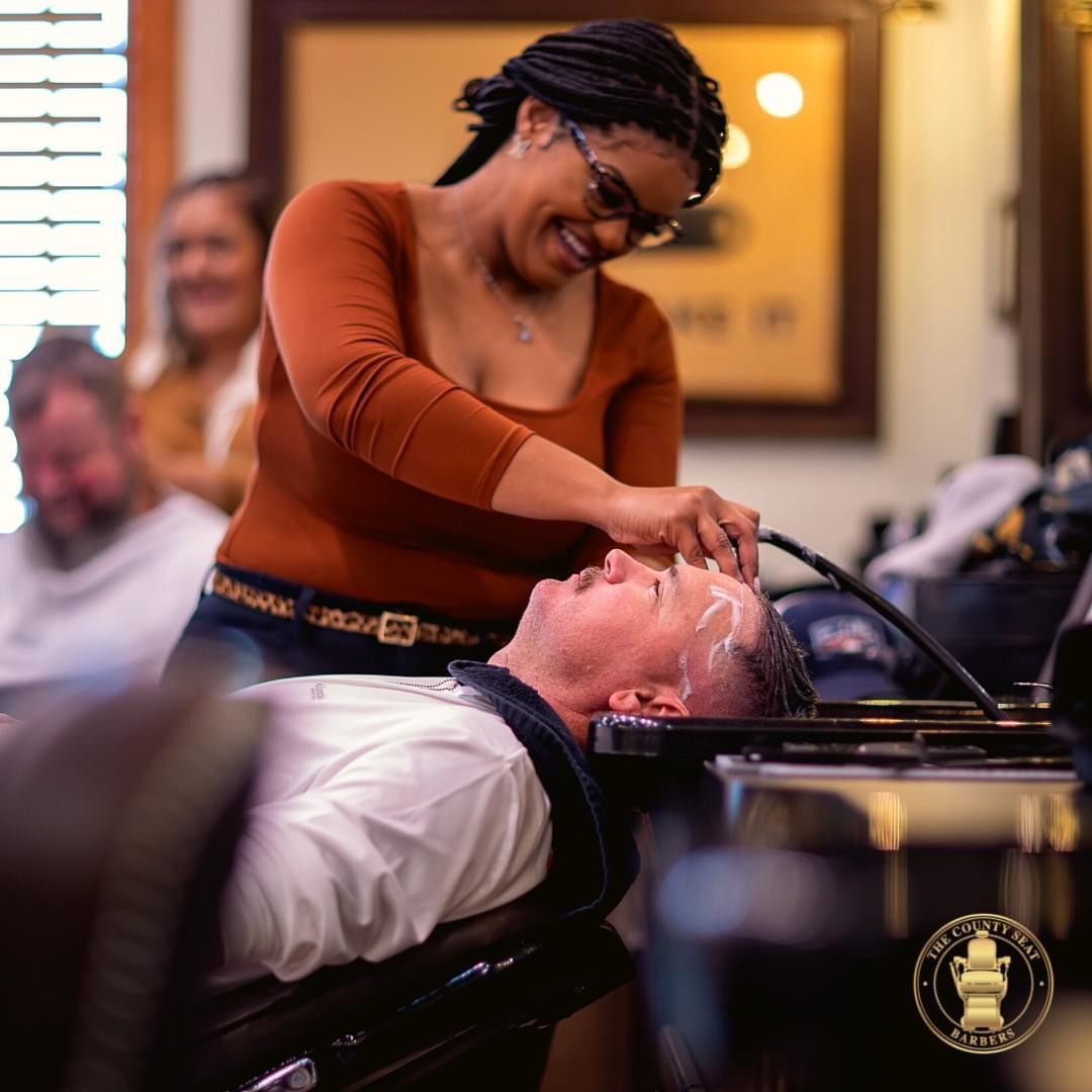 Hidden Gems: Meet Megan Smith of The County Seat Barbers - Voyage Houston Magazine | Houston ...