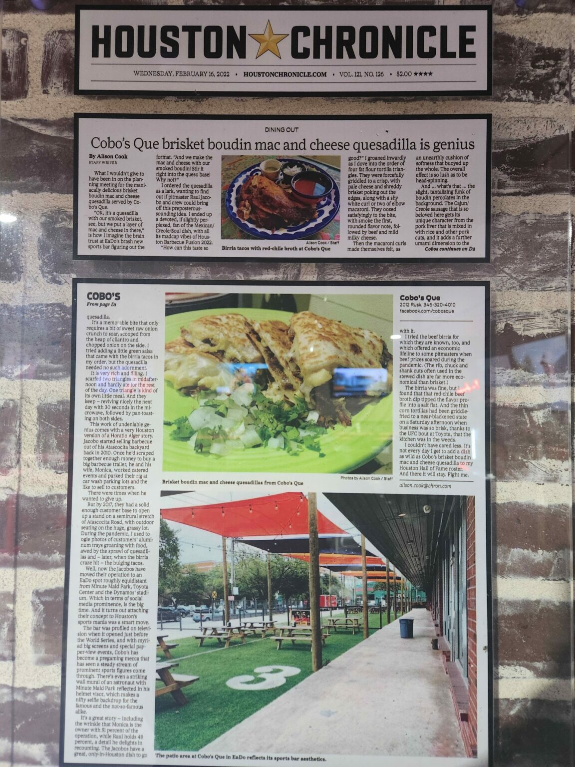 Community Highlights: Meet Raul Jacobo of Cobos - Voyage Houston ...